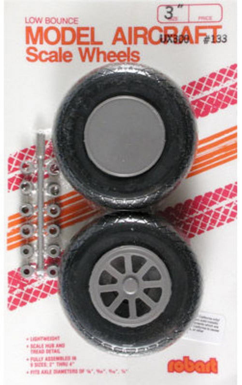 Robart Manufacturing UX300-Scale Diamond Tread Wheels ROB133 Wheels ...