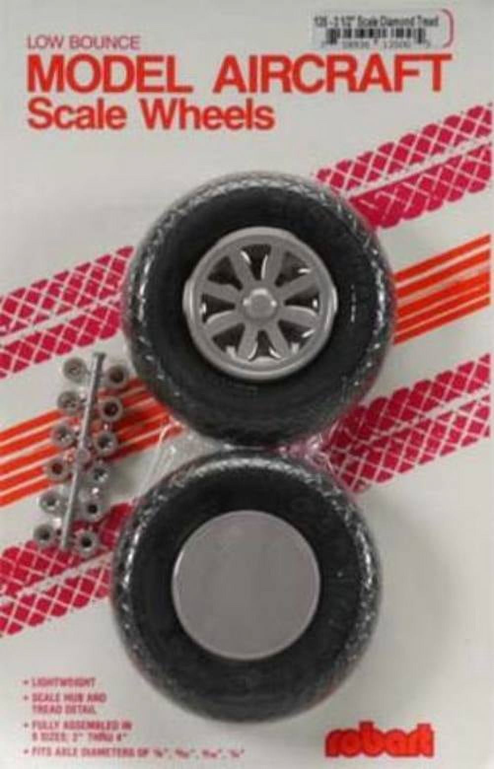 Robart Manufacturing UX350-Scale Diamond Tread Wheels ROB135 Wheels ...