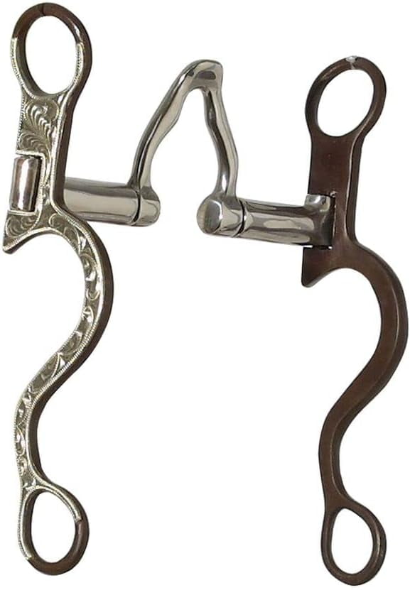 Robart Spring Loaded Spade Mouth Horse Bit | Optimized for Equestrian ...