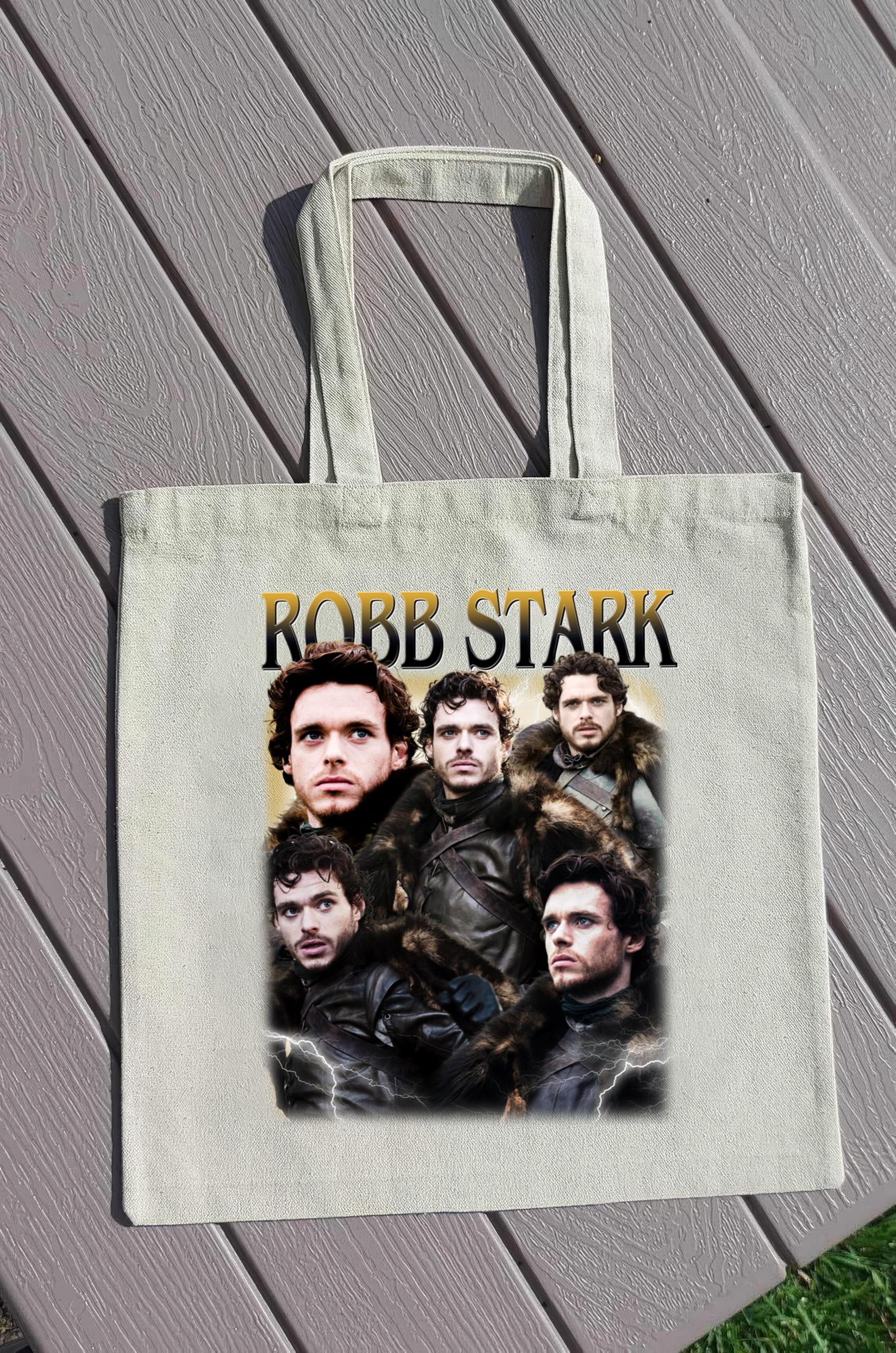 Robb Stark Bag Gift Vintage 90s Retro Bootleg T-Bag Homage Graphic Bag ...