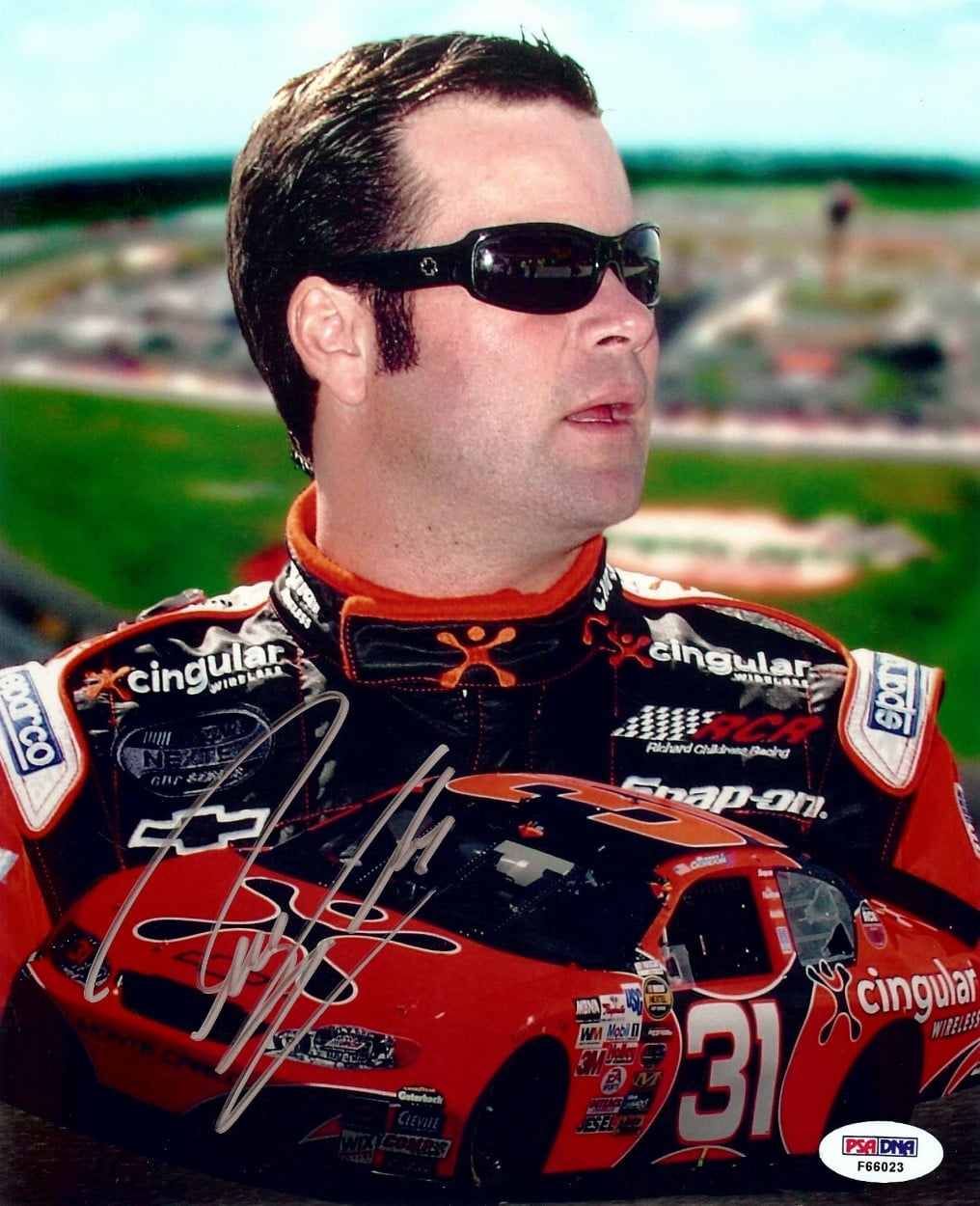 Robbie Gordon Signed Autographed 8X10 Photo NASCAR Collage Silver PSA ...