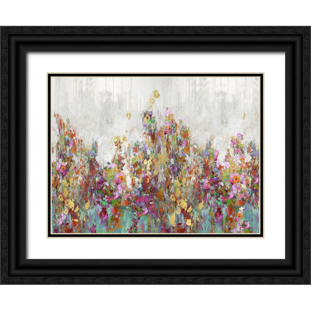 Robbins, Nikki 24x19 Black Ornate Wood Framed with Double Matting ...