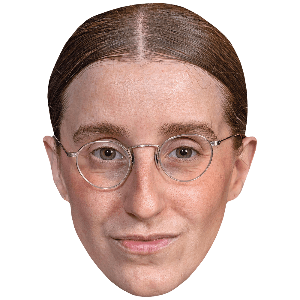 Robby Hoffman (Glasses) Big Head. Larger than life mask. - Walmart.com