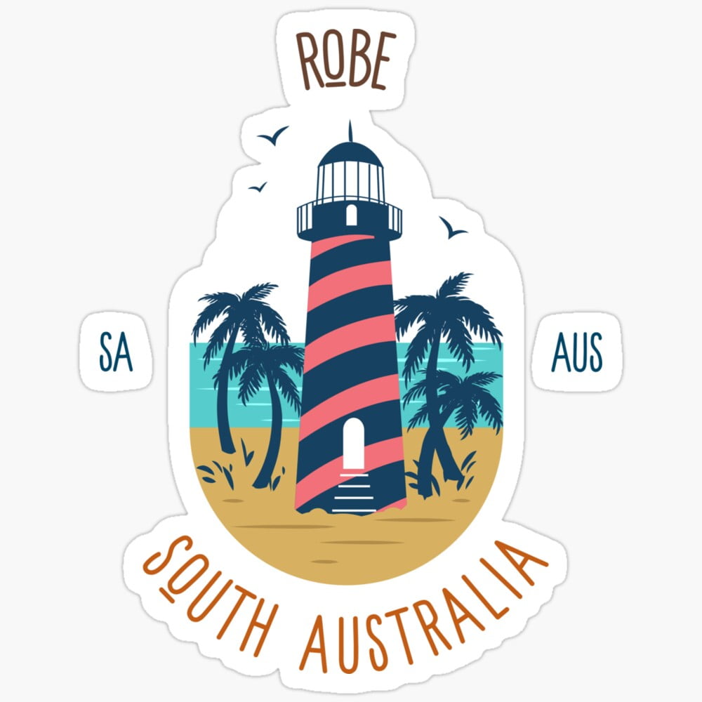 Robe South Australia Sticker Phone Decal Water Bottle Stickers Car ...