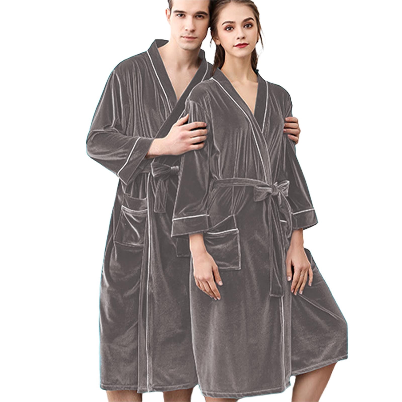 Robe Towel Ladies Cotton Robes Robe Short For Women Short Long Style ...