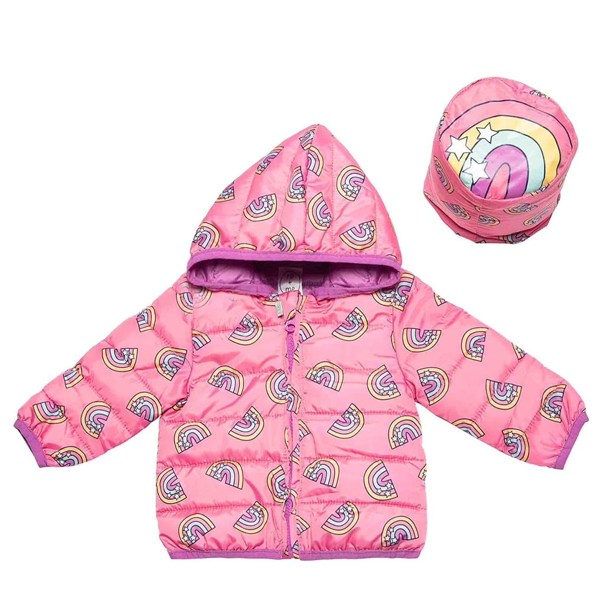 Robeez Packable Kids Puffer Jacket Insulated Waterproof Boys Girls ...