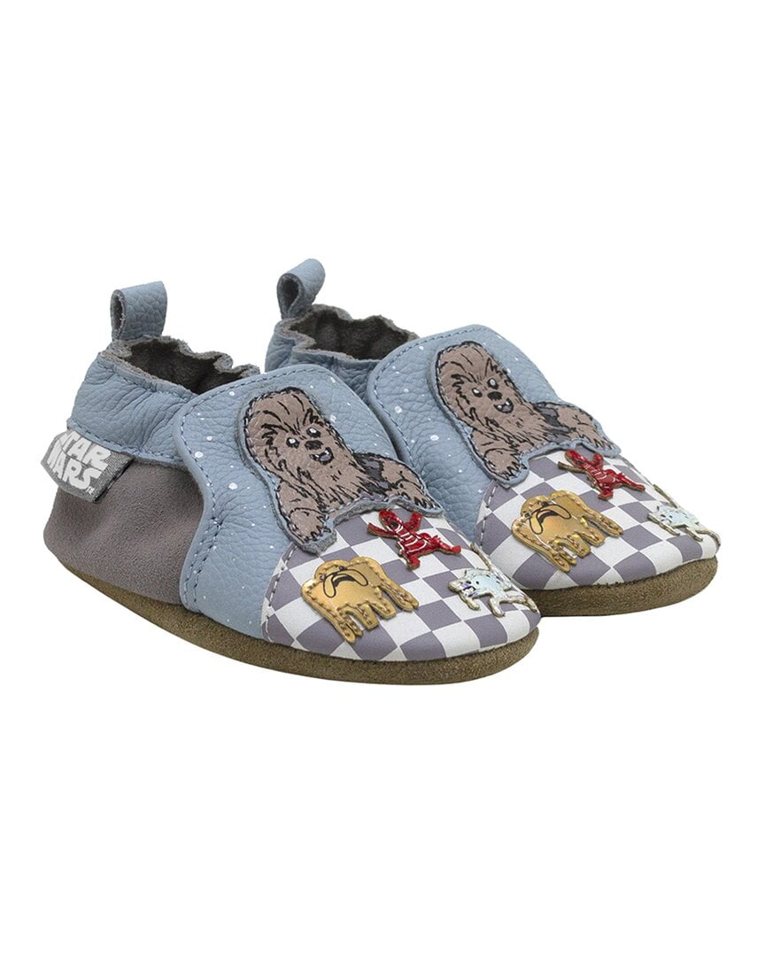 Robeez Star Wars Chewbacca Leather Soft Sole, 0-6M, Blue - Walmart.com