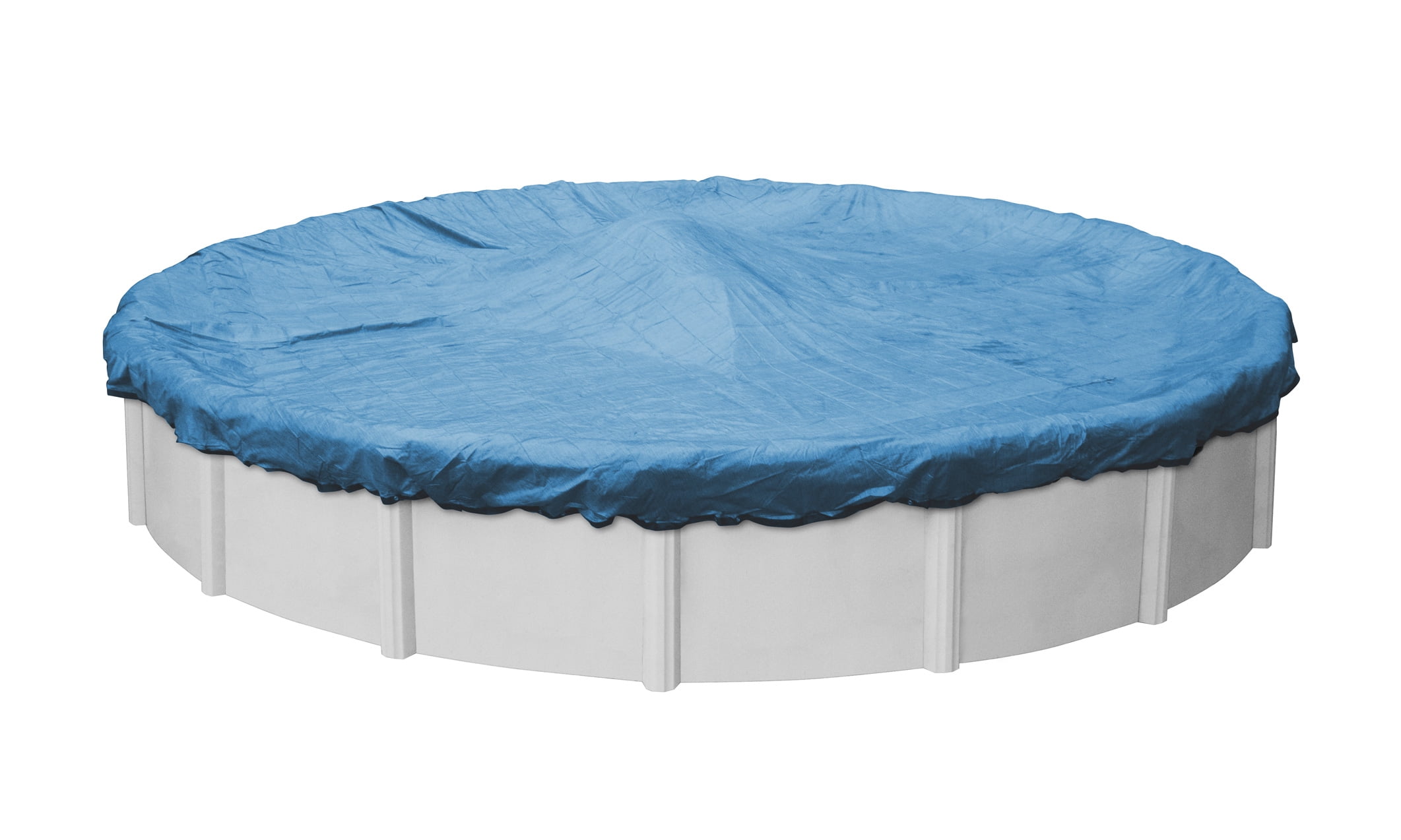 Robelle 10-Year Blue Mesh Round Winter Pool Cover, 21 ft. Pool ...
