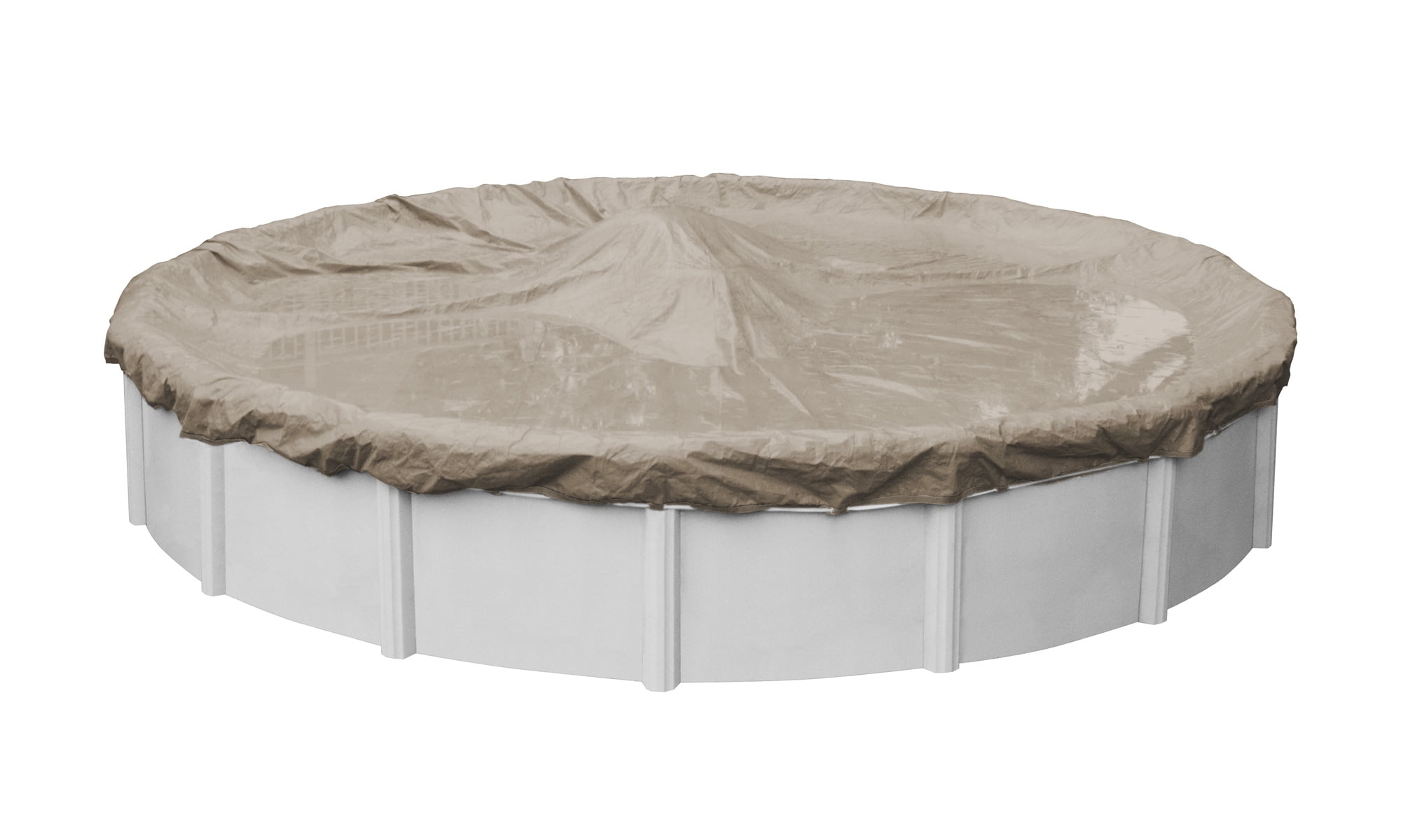 Robelle 12-Year Defender Round Winter Pool Cover, 28 ft. Pool - Walmart.com
