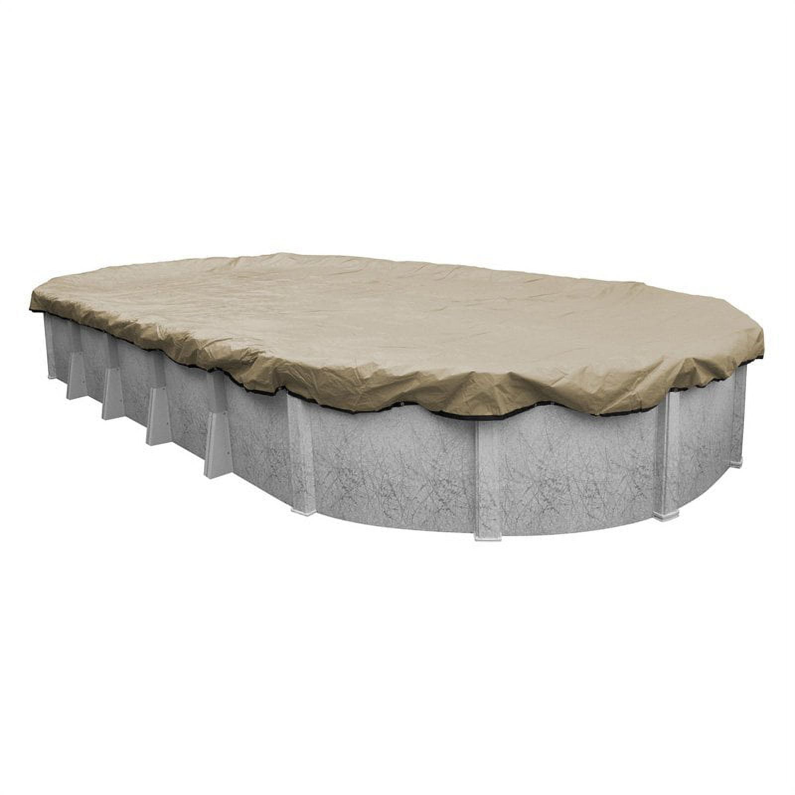 Robelle 20-Year Premium Oval Winter Pool Cover, 16 x 25 ft. Pool ...