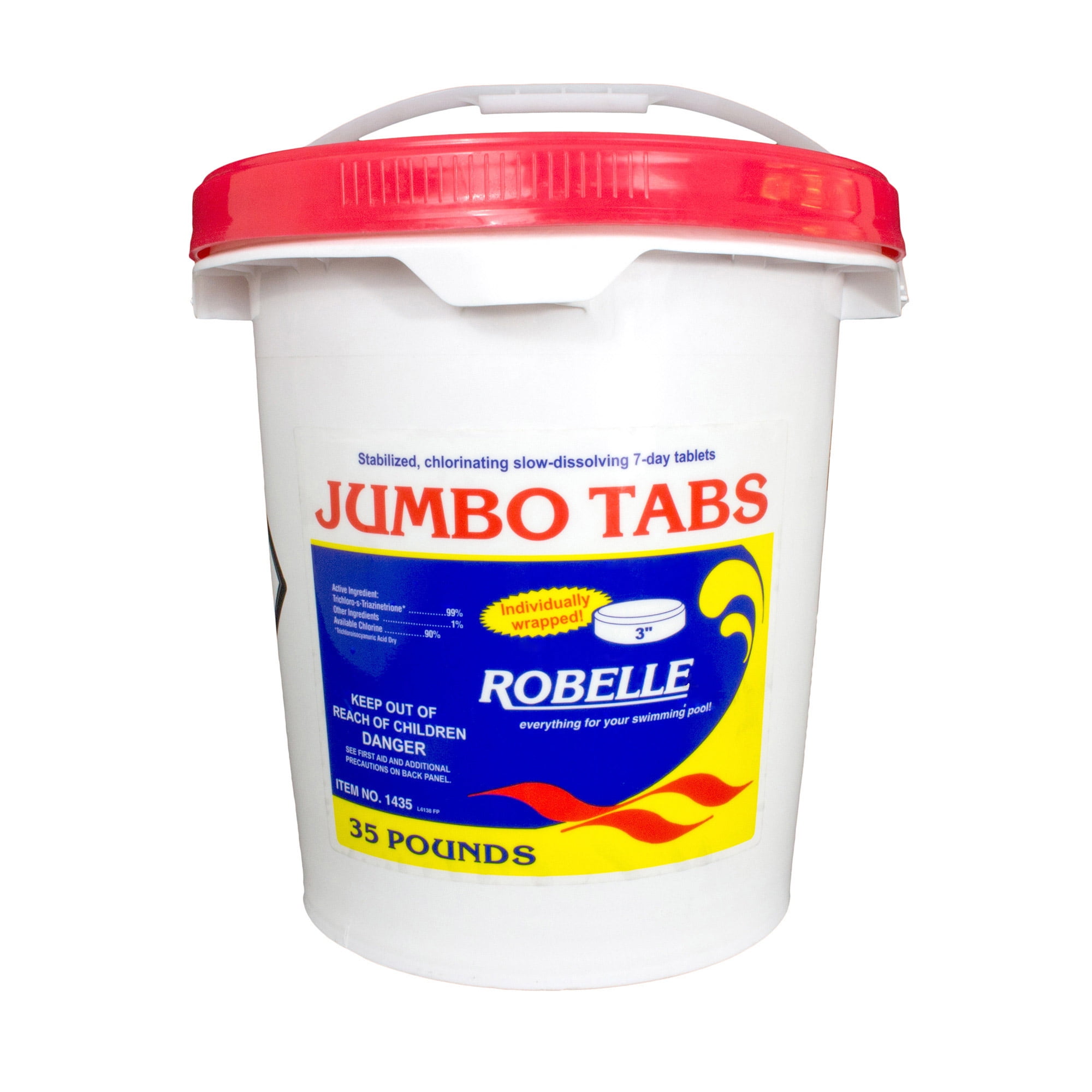 Robelle 3" Jumbo Tabs - 35 Lbs - Walmart.com