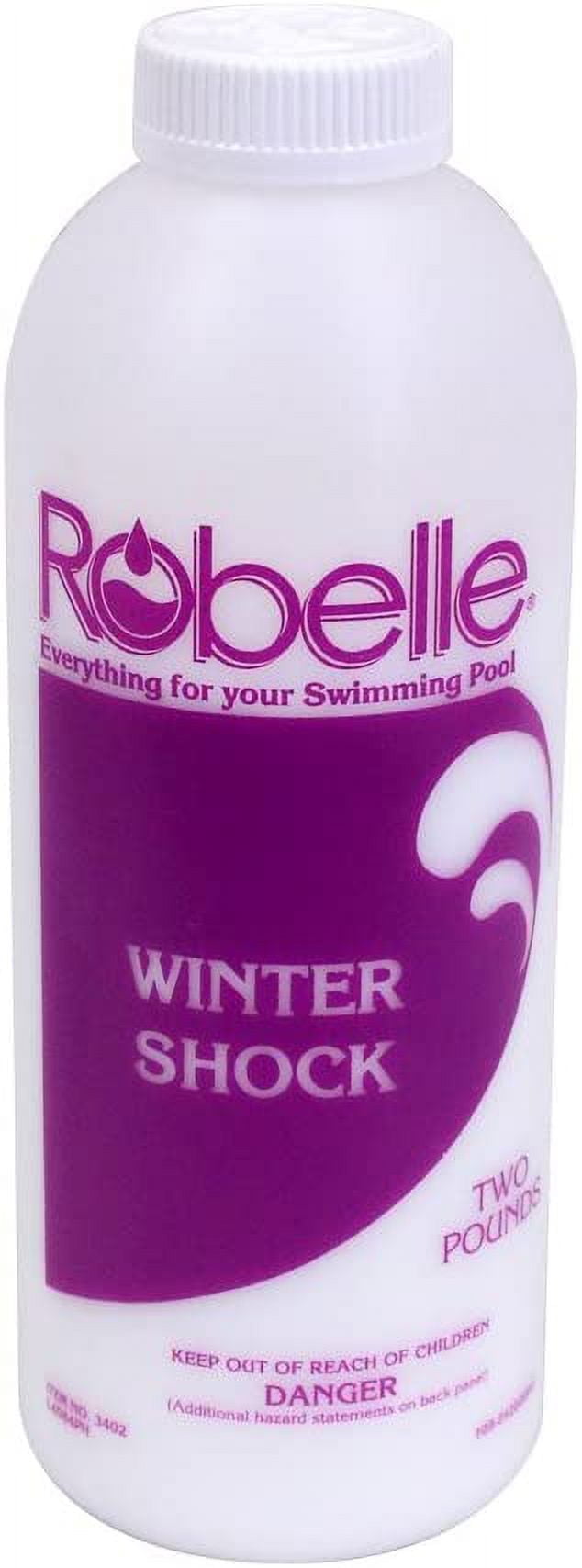 Robelle 3402 Winter Pool Closing Shock for Swimming Pools 2-Pounds, 1 ...