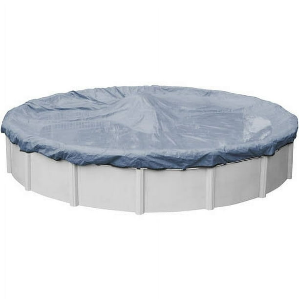 Robelle 8-Year Value-Line Round Winter Pool Cover, 28 ft. Pool ...