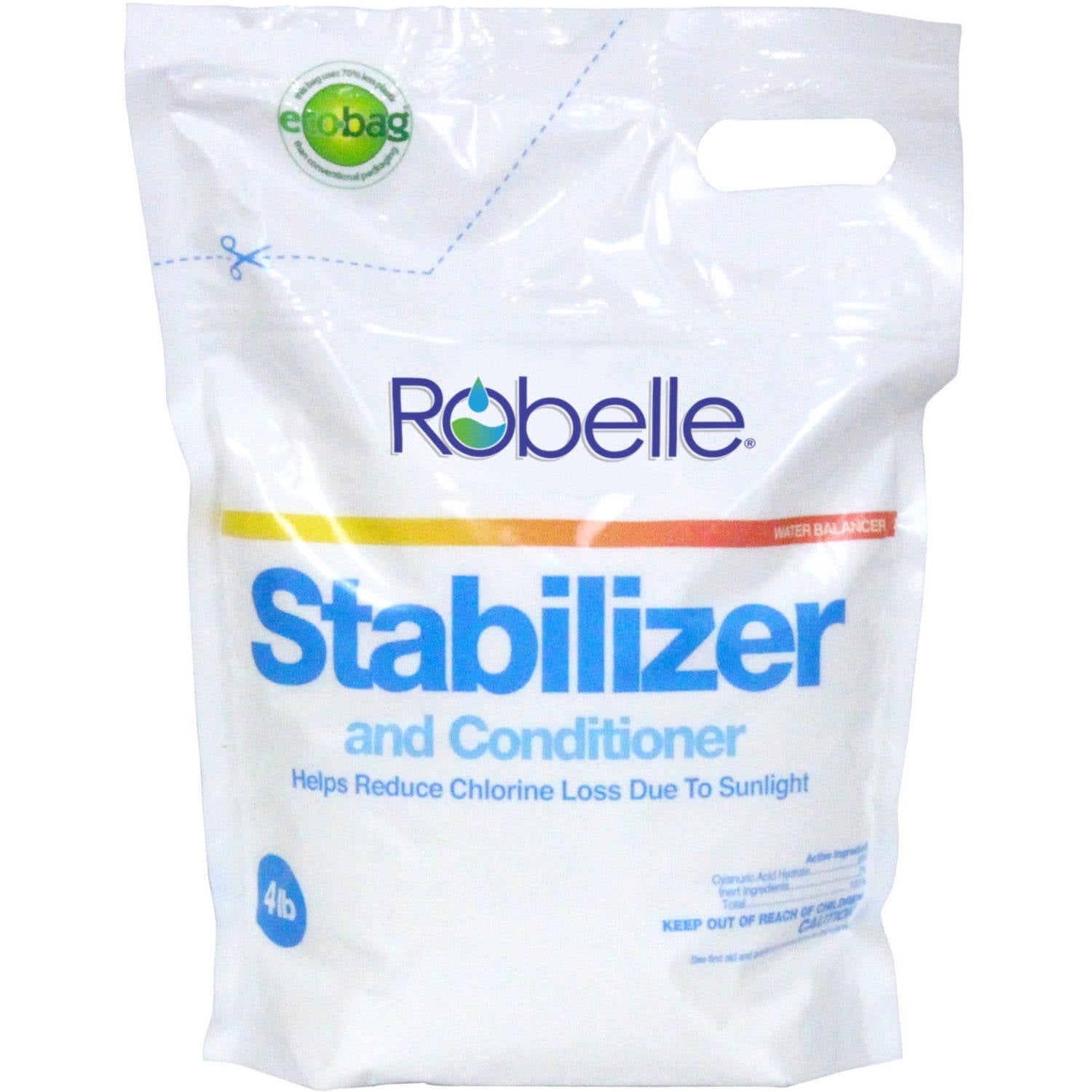 Robelle 4 Lb. Chlorine Stabilizer & Conditioner for Swimming Pools ...