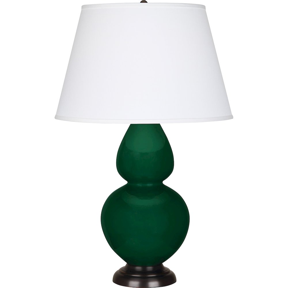Robert Abbey Jungle Double Gourd Table Lamp in Jungle Glazed Ceramic ...