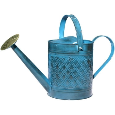 Panacea Outdoor Garden Watering Can, 2 Gallon, Copper Metal ...