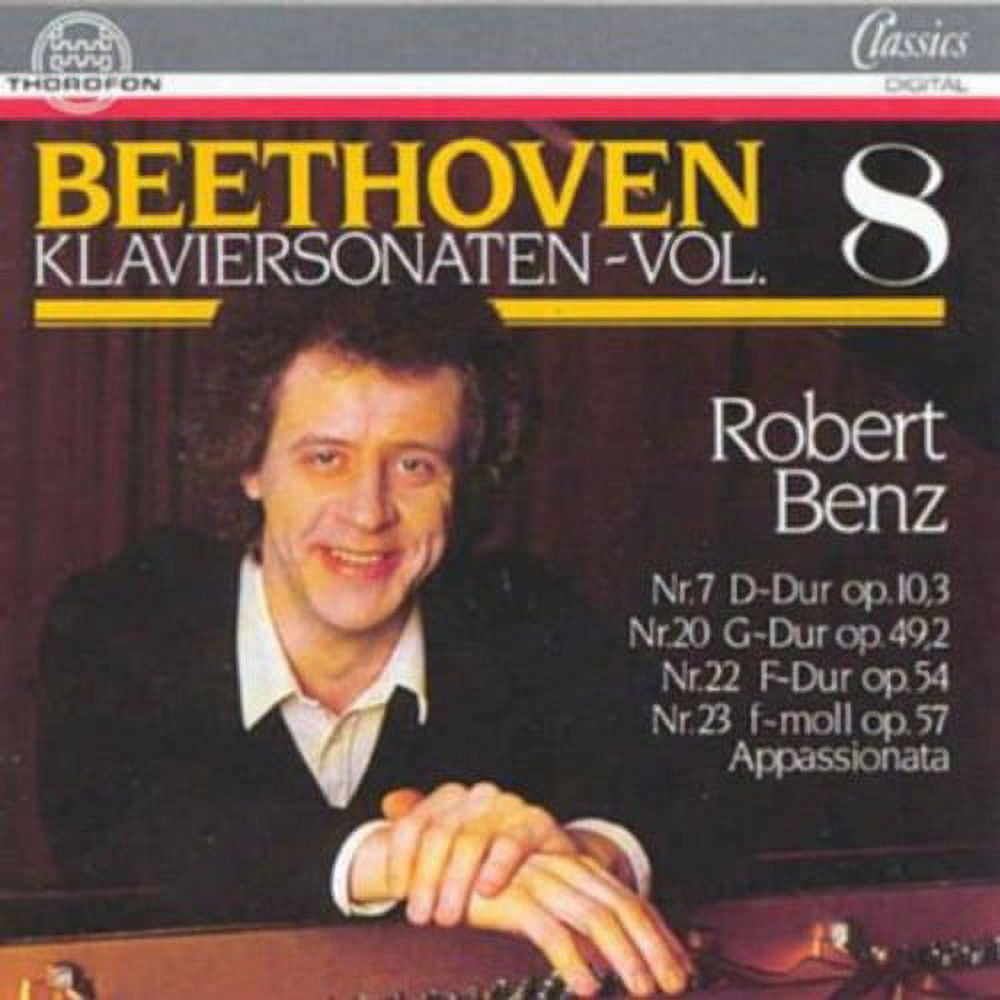 Robert Benz - Piano Sonatas 7 22 & 23 - Music & Performance - CD - Walmart.com