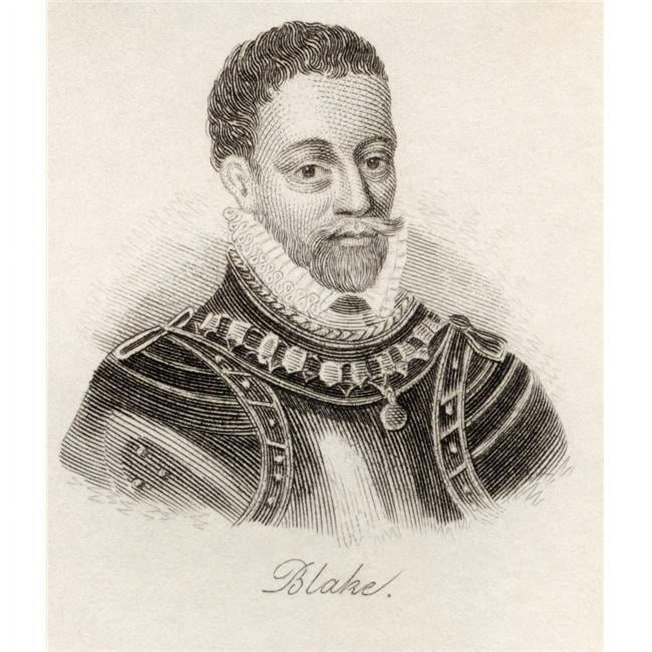 Robert Blake 1599 - 1657 English Naval Commander & Admiral From The ...