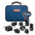 Bosch 12V Max Brushless Drill Driver Kit, Flexiclick 5-in-1 System, 2Ah ...