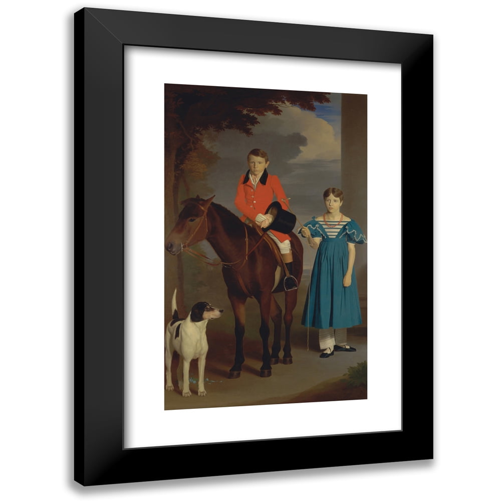 Robert Burnard 16x24 Black Modern Framed Museum Art Print Titled - John ...