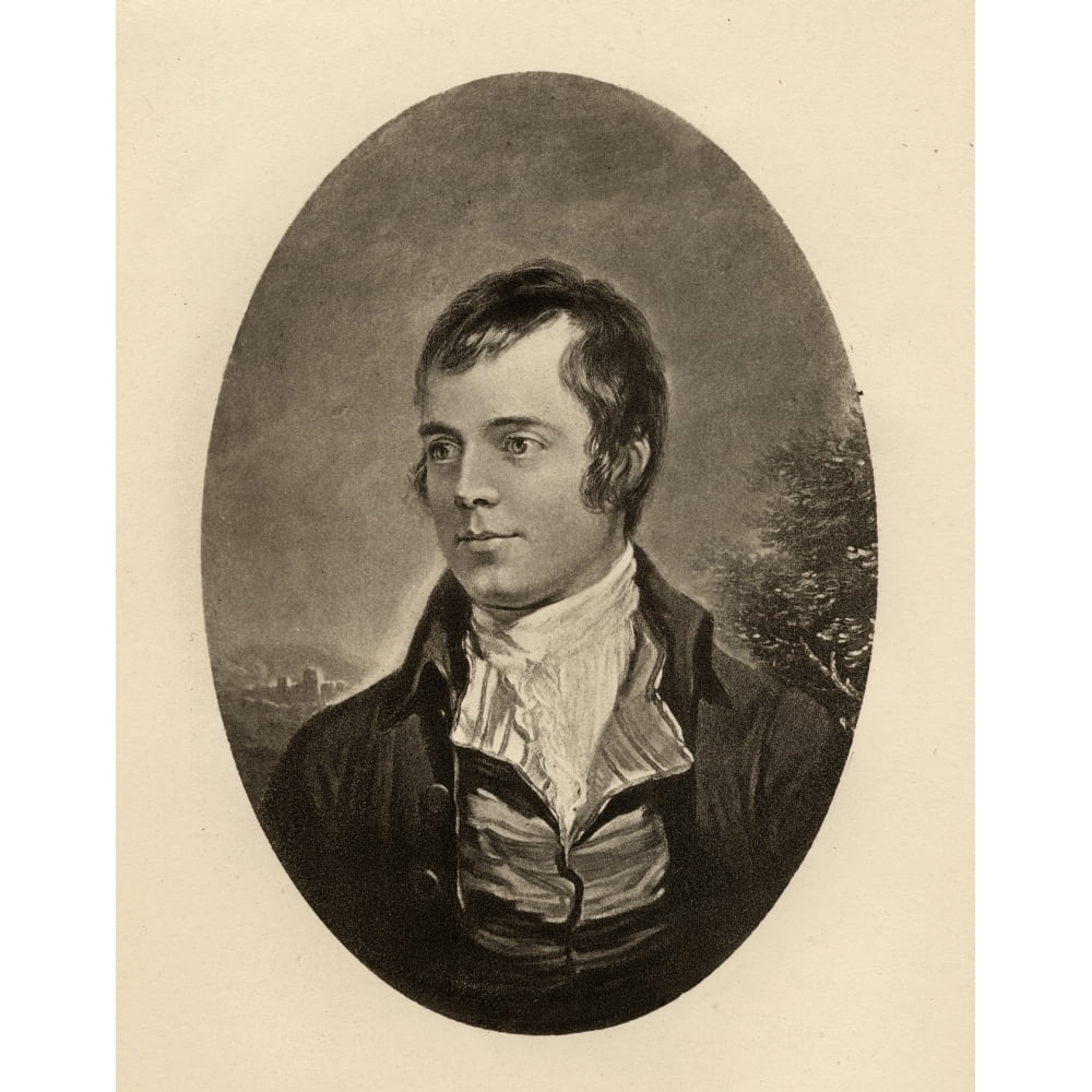Robert Burns 1759-1796. Scottish Poet. Poster Print - Walmart.com