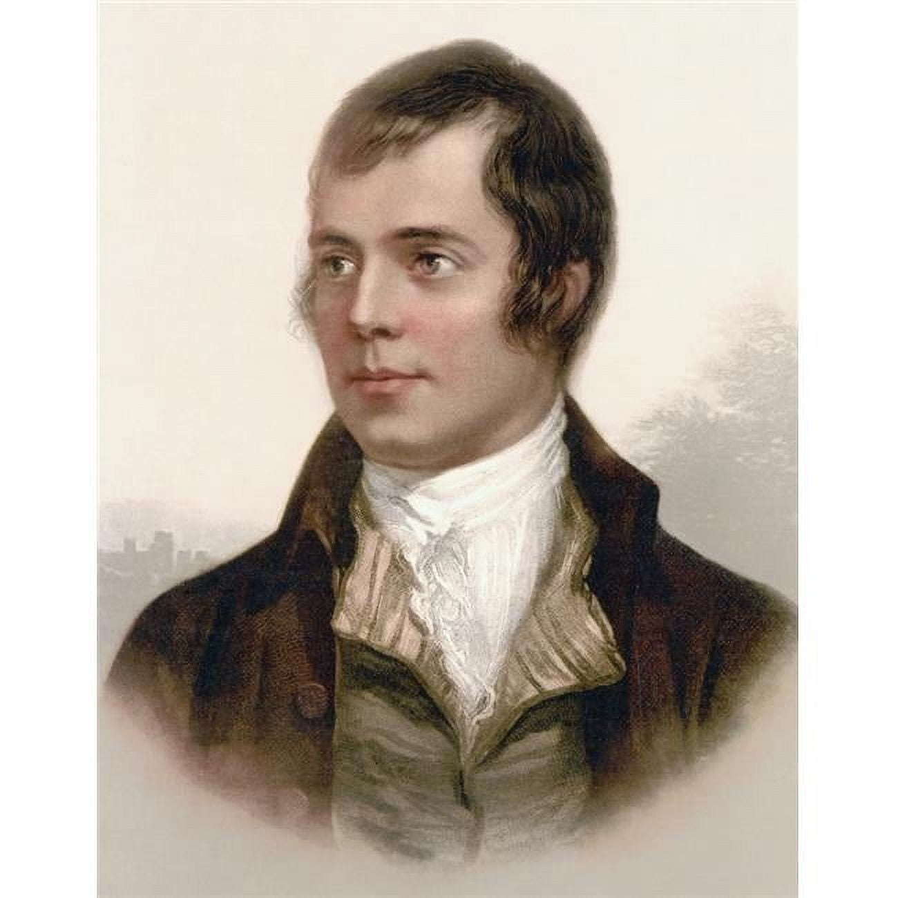 Robert Burns 1759 to 1796 Scottish Poet. After A 19th Century Print ...
