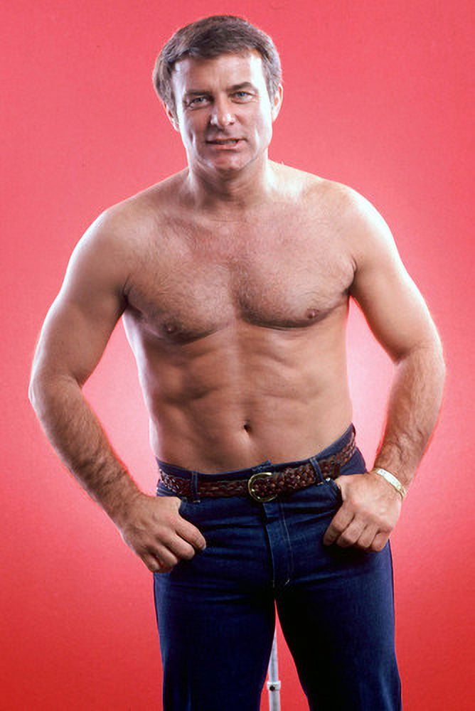 Robert Conrad Hunky Barechested Color 24x36 Poster - Walmart.com