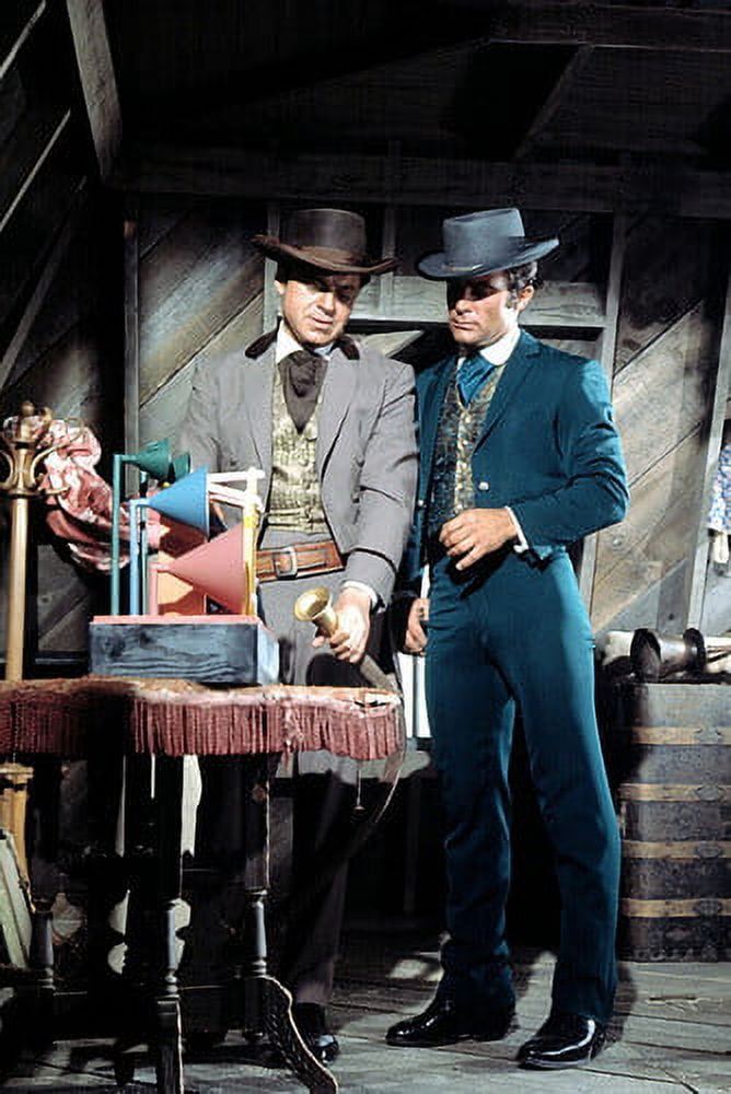 Robert Conrad and Ross Martin in The Wild Wild West 24x36 Poster ...