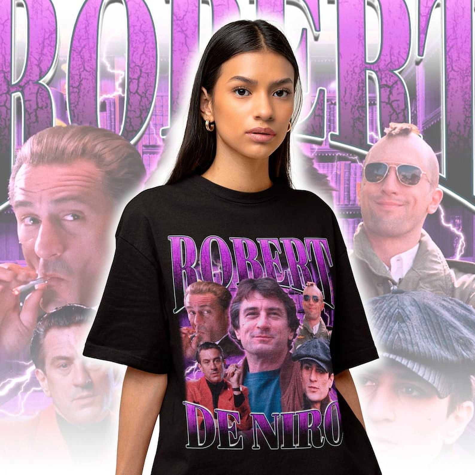 Robert De Niro Retro Classic Movie Tee - Robert De Niro Fan Gift ...