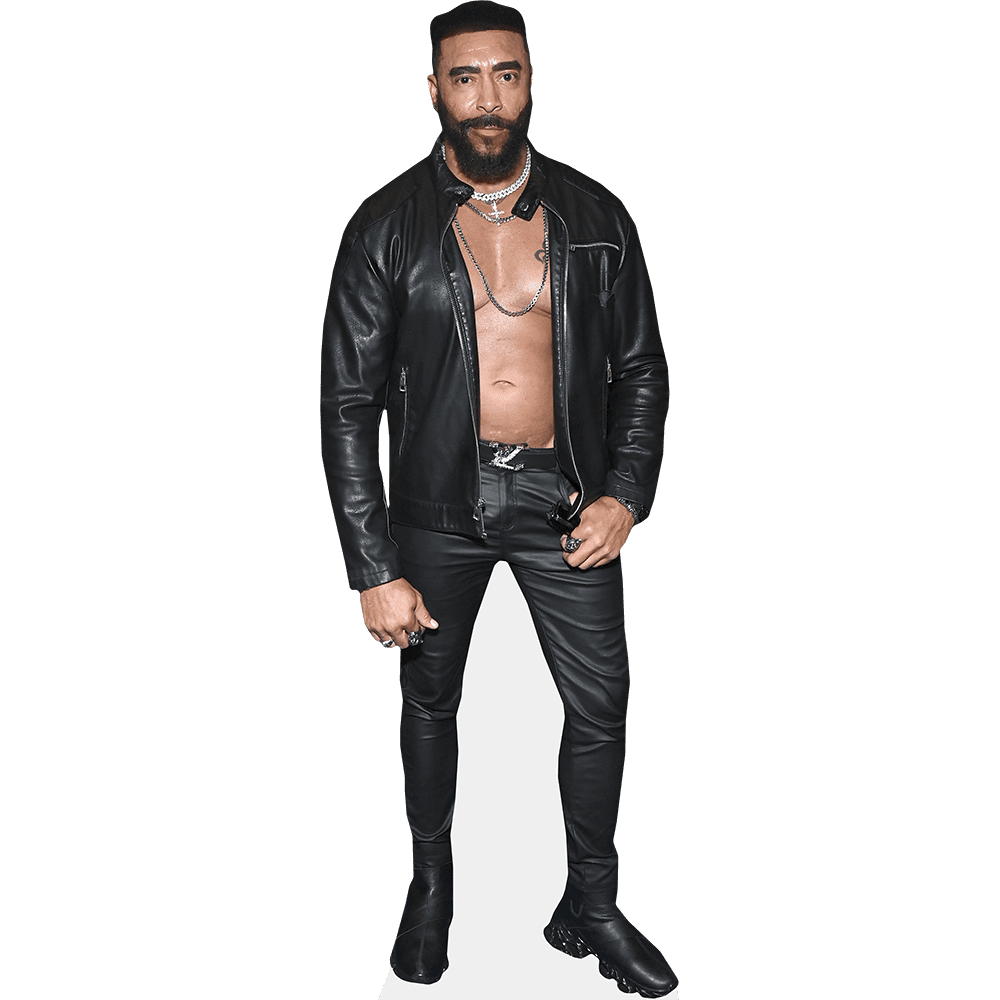 Robert Dobson (Black Outfit) Life Size Cutout. Standee. - Walmart.com