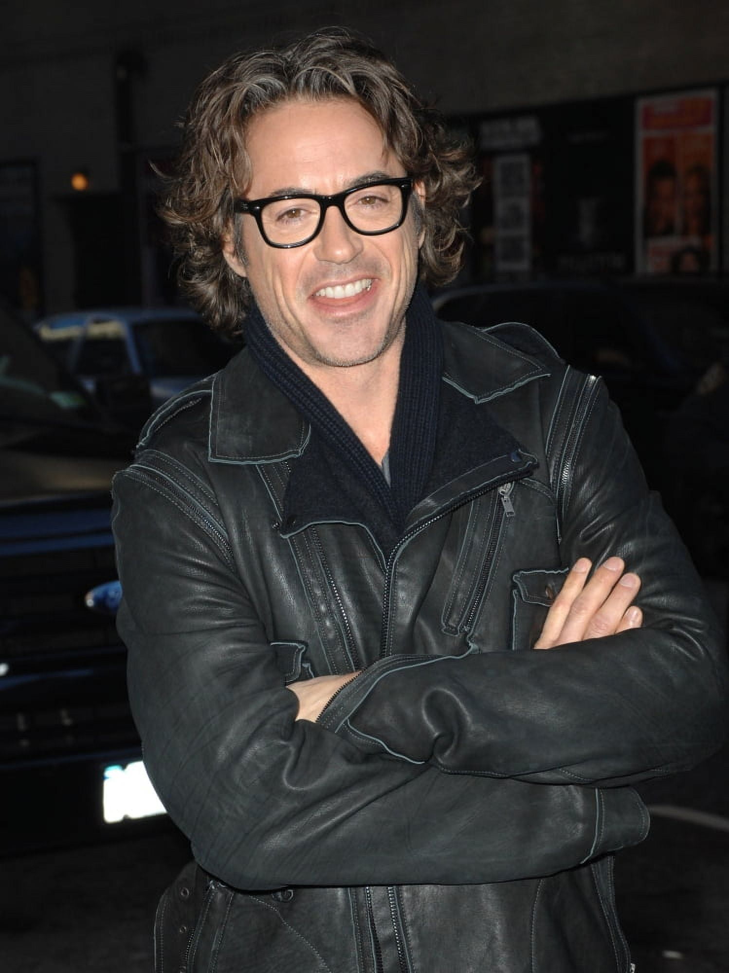 Robert Downey Jr. At Talk Show Appearance For The Late Show With David ...