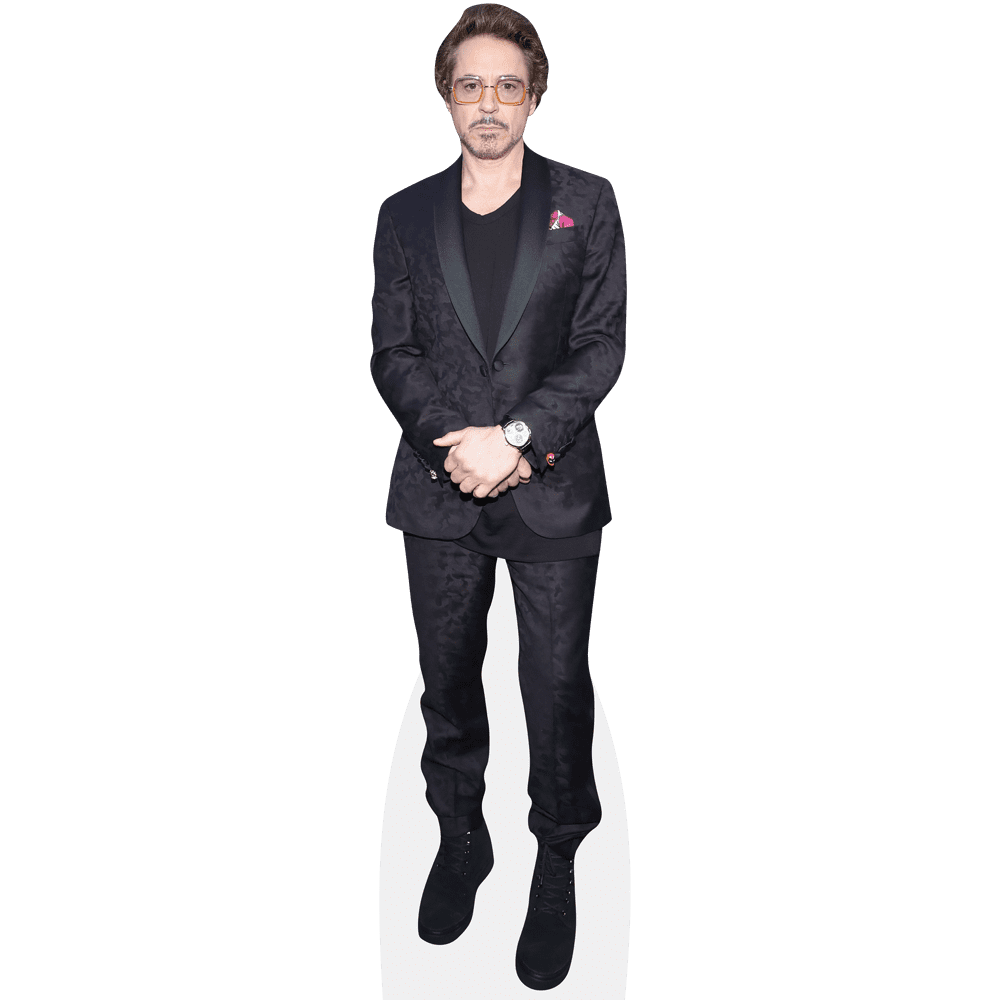 Robert Downey Jr (Dark Suit) Lifesize Cardboard Cutout Standee ...