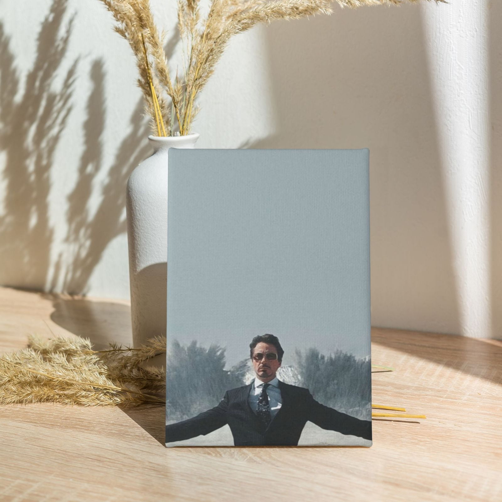 Robert Downey Jr Poster Canvas Painting Living Room Home Decorative ...