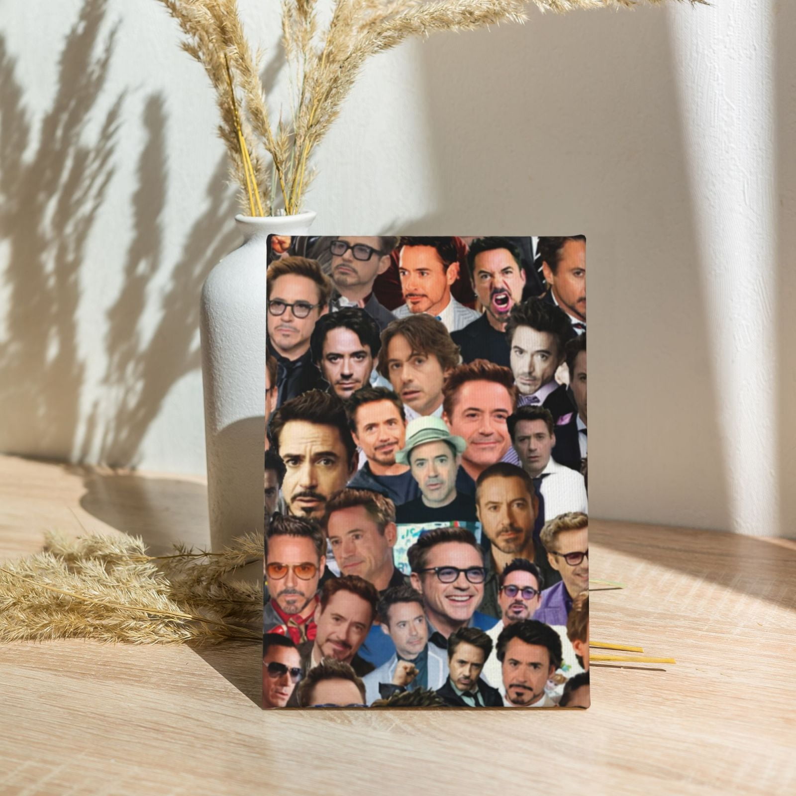 Robert Downey Jr Poster Canvas Painting Living Room Home Decorative ...