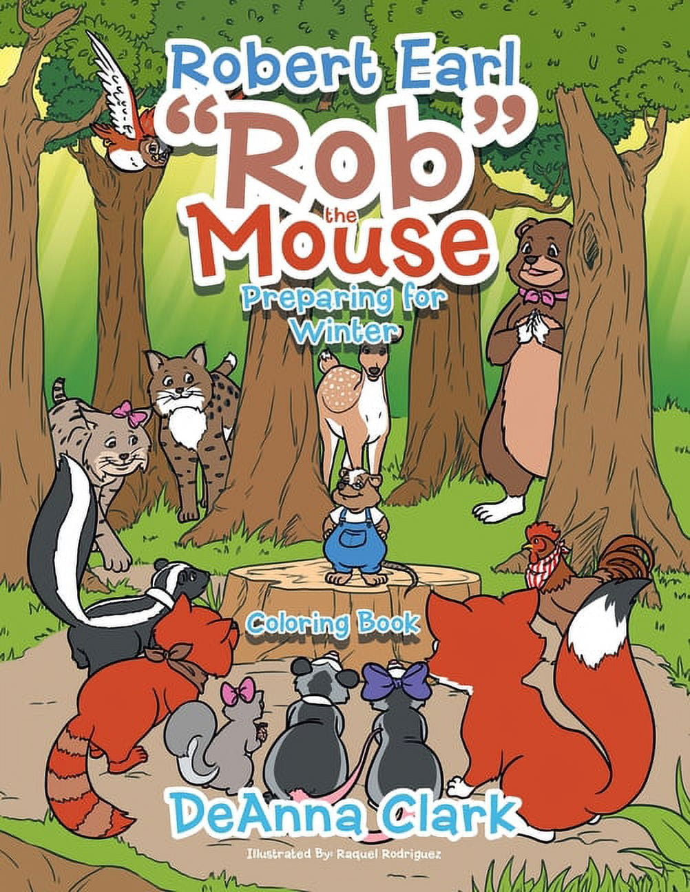 Robert Earl Rob the Mouse : Coloring Book - Walmart.com