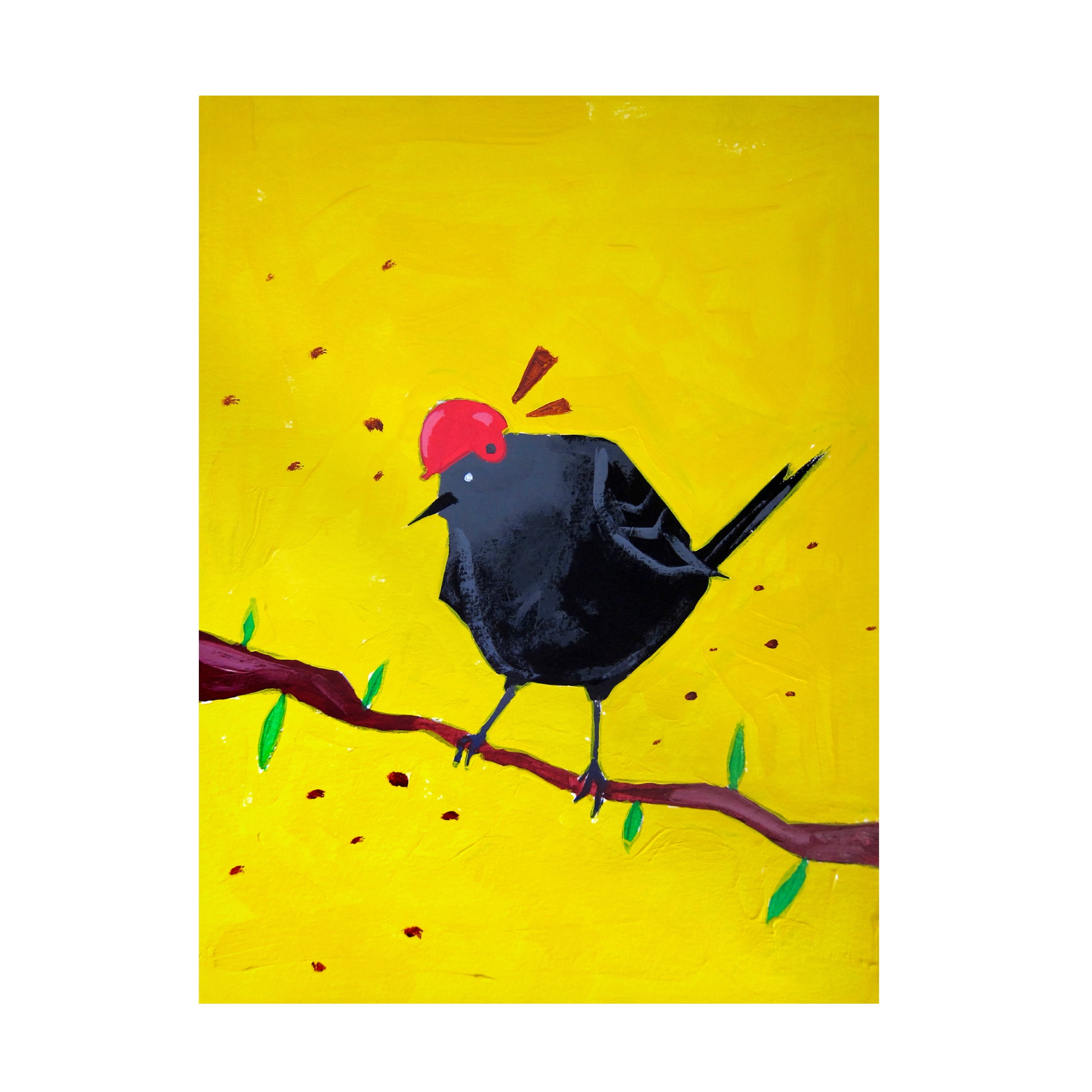 Robert Filiuta 'Messenger Bird No 1' Canvas Art - Walmart.com