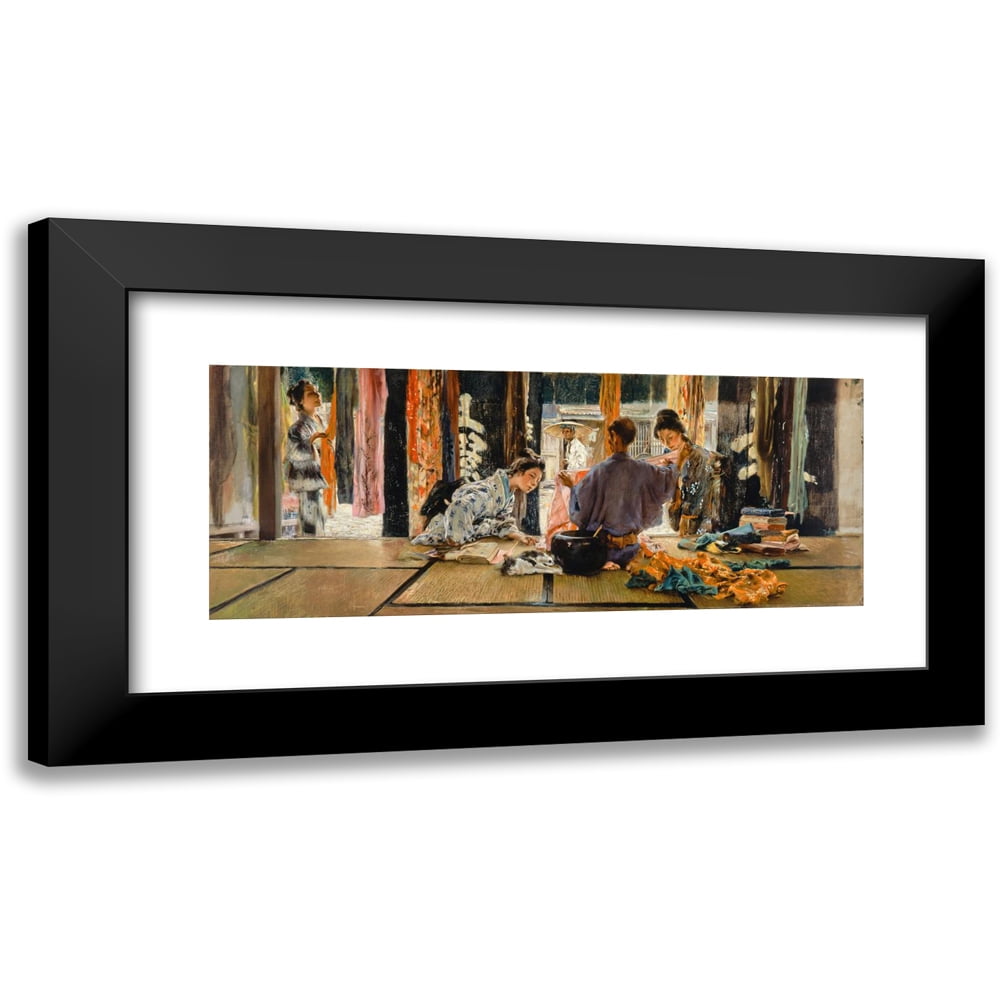 Robert Frederick Blum 14x8 Black Modern Framed Museum Art Print Titled ...
