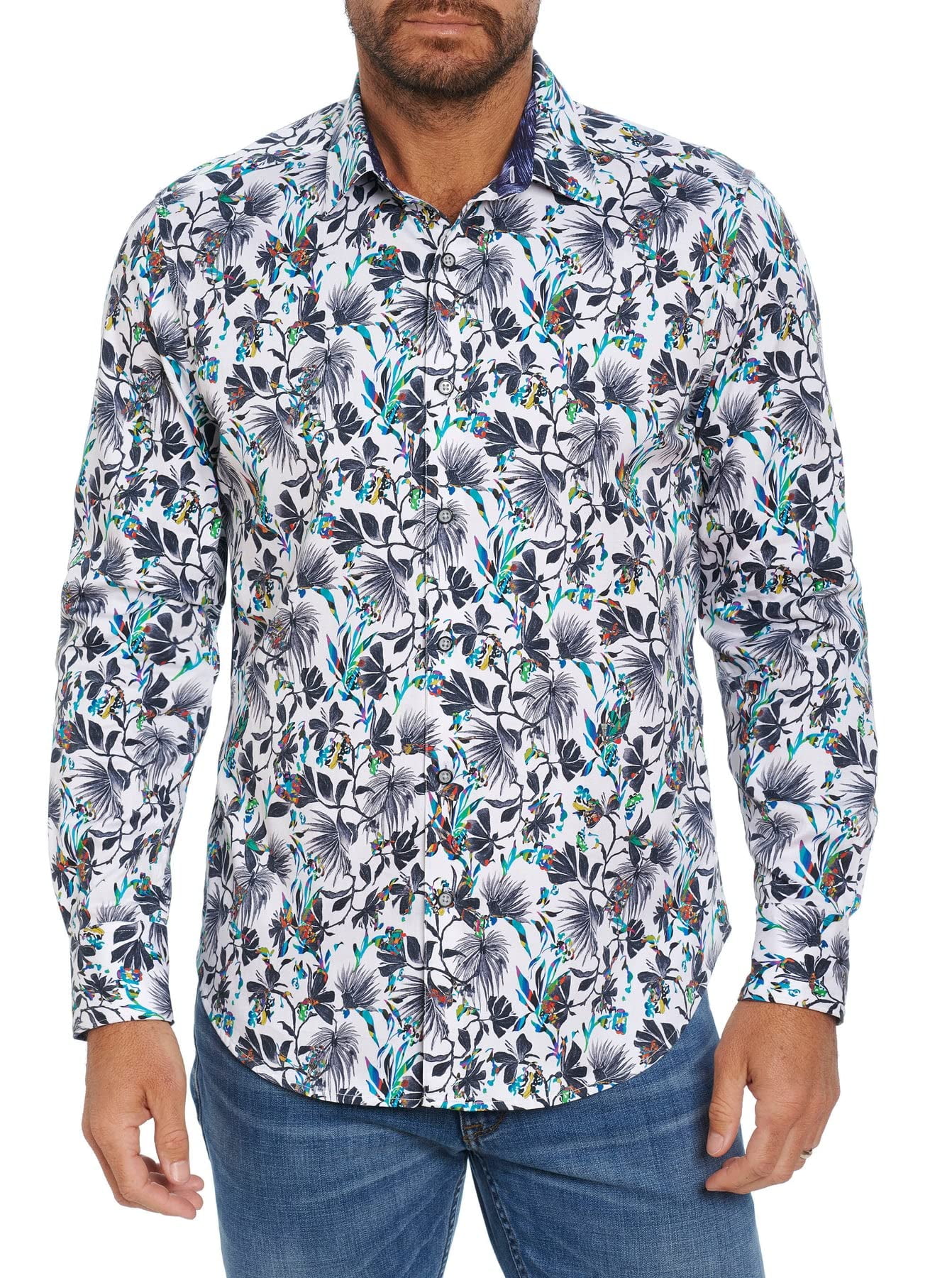 Men Robert Graham Camisas Robert Graham Camisa de Manga Larga XXL Multi ...