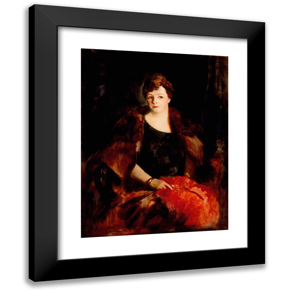 Robert Henri 12x14 Black Modern Framed Museum Art Print Titled ...