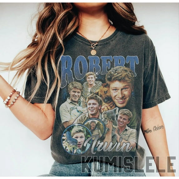 Robert Irwin Vintage Shirt, Robert Irwin Zookeeper Shirt, Robert Irwin ...