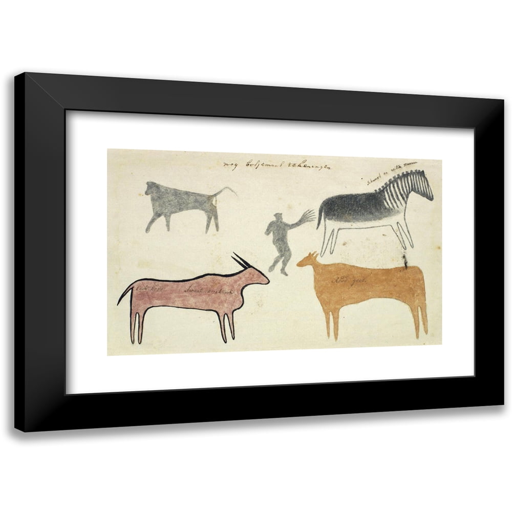 Robert Jacob Gordon 24x16 Black Modern Framed Museum Art Print Titled ...