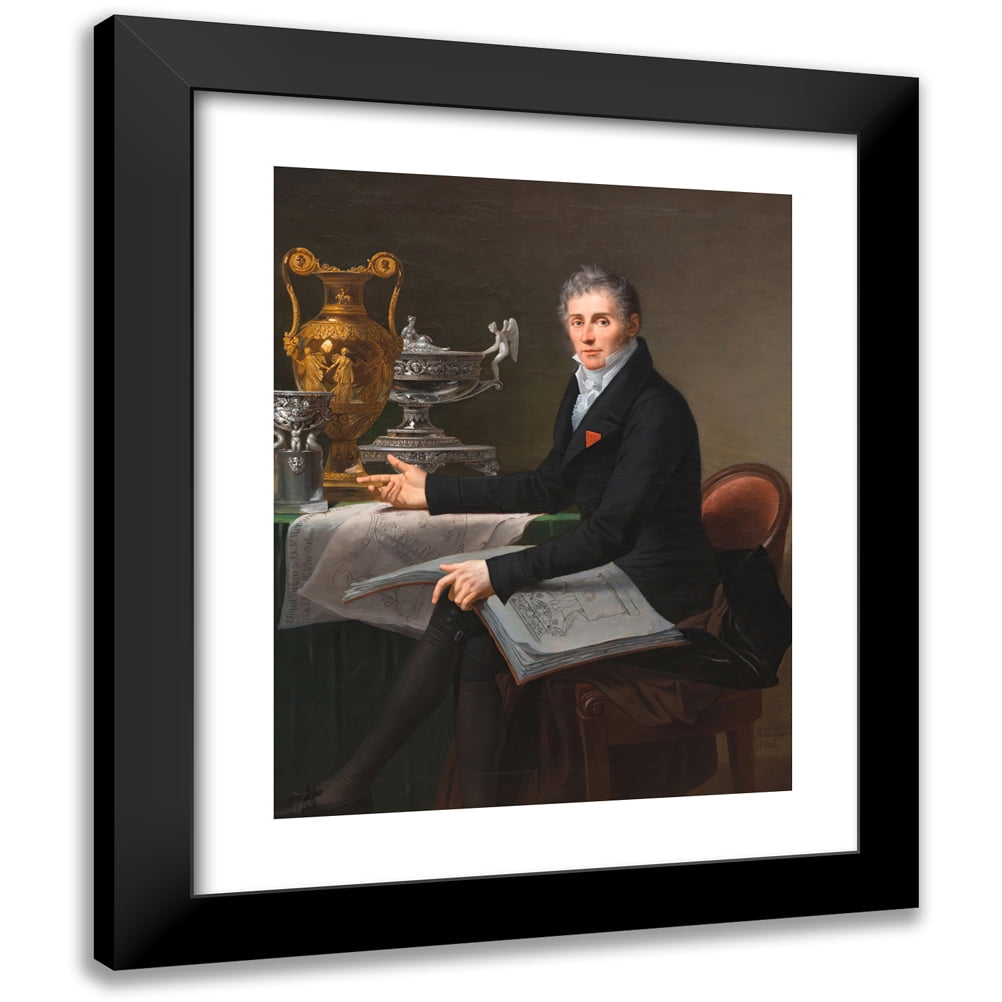 Robert Jacques François Lefèvre 15x18 Black Modern Framed Museum Art ...