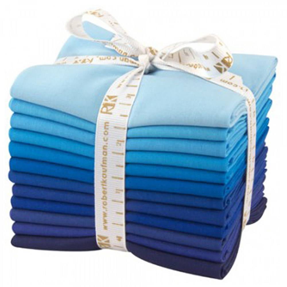 Robert Kaufman Fat Quarter Bundle Kona Cotton Sky Gazer 12 Piece - Walmart.com