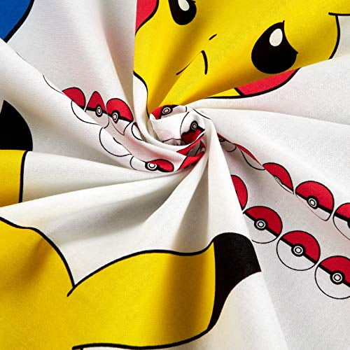 Robert Kaufman Pokemon 24'' Panel Pikachu Quilt Fabric, Multicolor ...