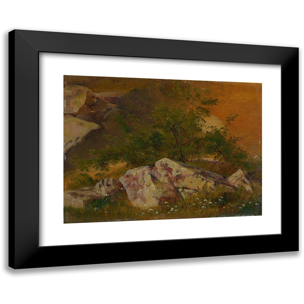 Robert Kummer 24x19 Black Modern Framed Museum Art Print Titled - Game ...