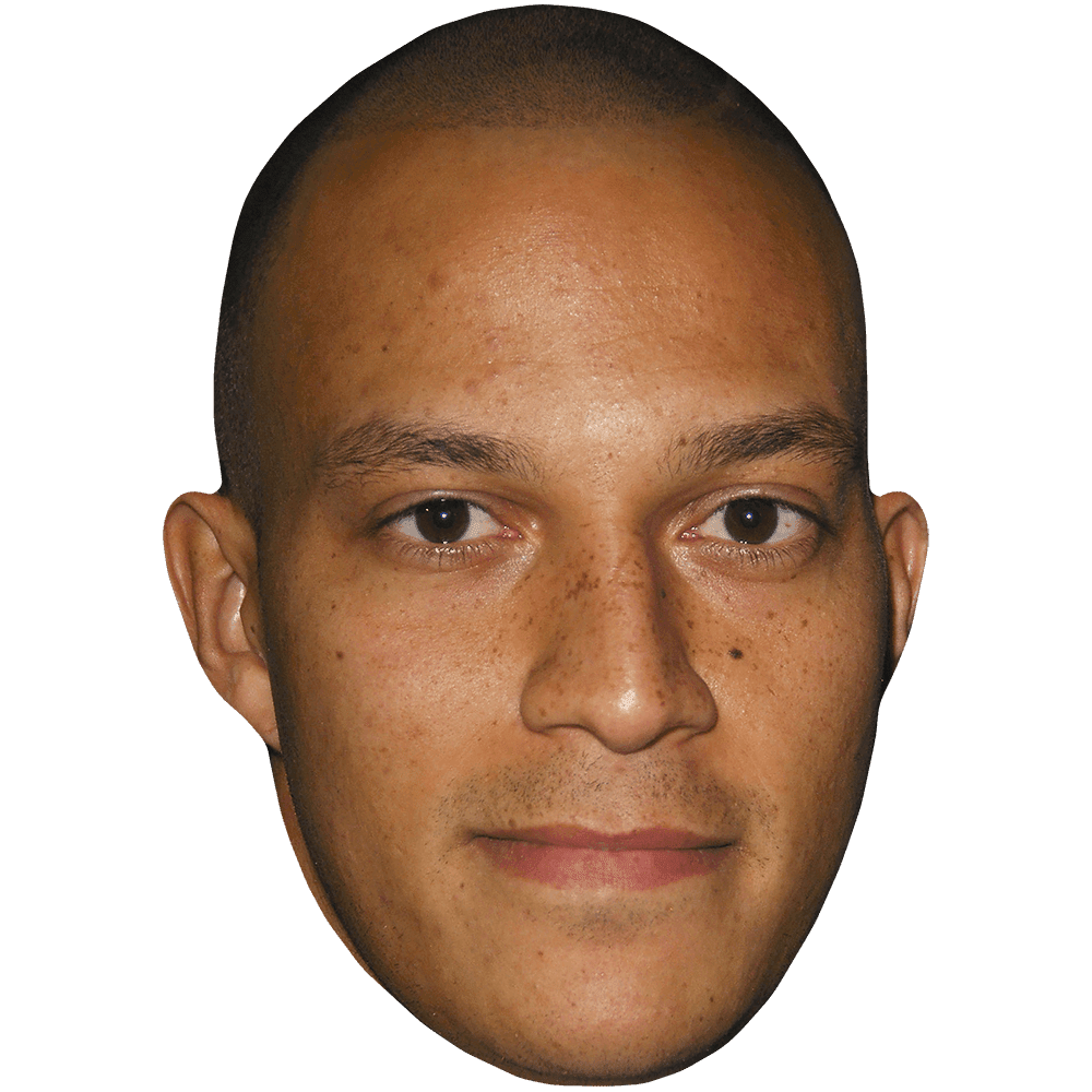 Robert Lester Zamora (Bald) Flat Cardboard Face - Walmart.com