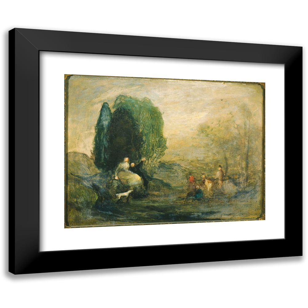 Robert Loftin Newman 24x19 Black Modern Framed Museum Art Print Titled ...