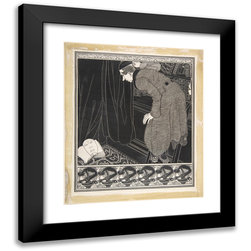 Robert Louis Stevenson 12x14 Black Modern Framed Museum Art Print ...