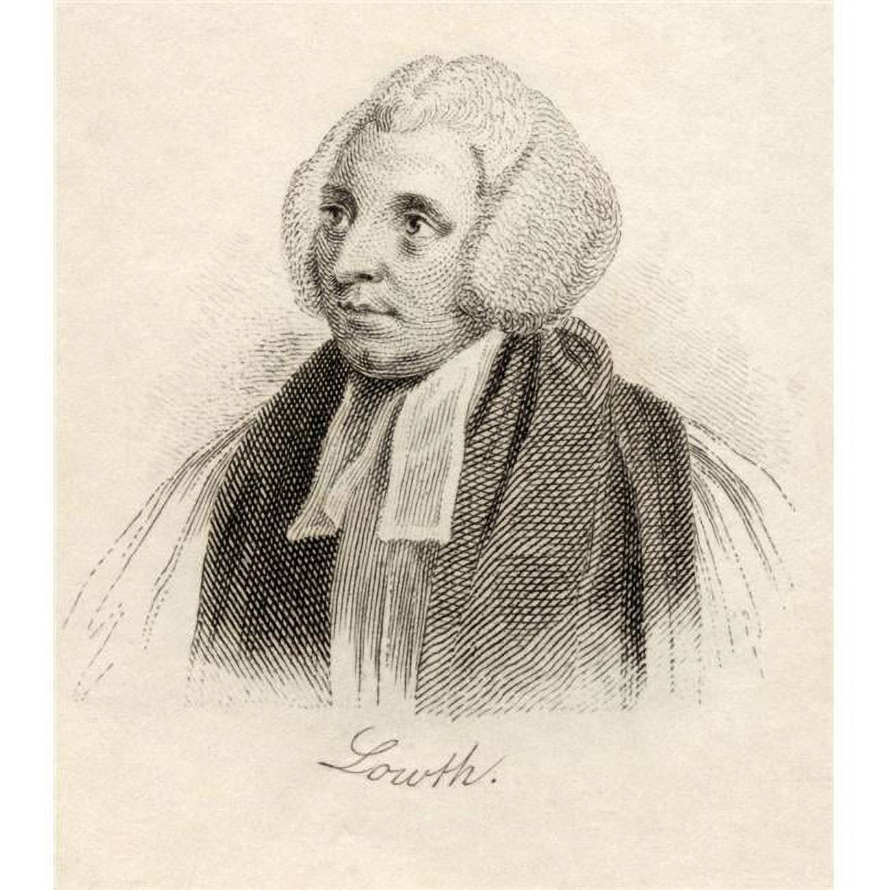 Robert Lowth 1710 1787 Bishop Of The Church Of England And Professor Of ...