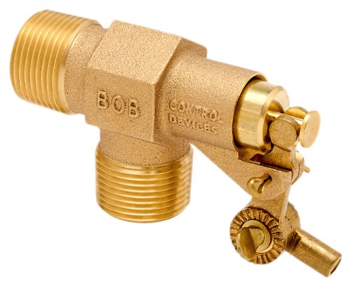 Robert Manufacturing R400 Series Bob Red Brass Float Valve, 1/2" NPT ...